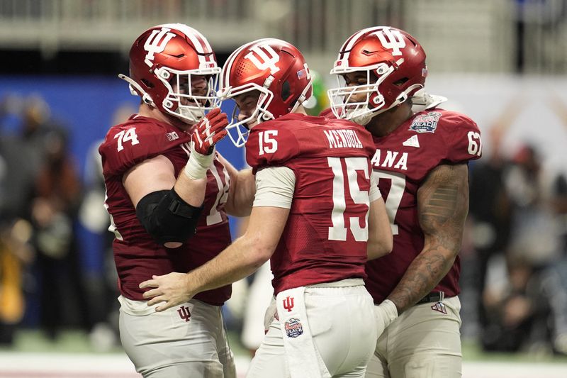 Indiana opens as TD favorite over Miami in CFP title game