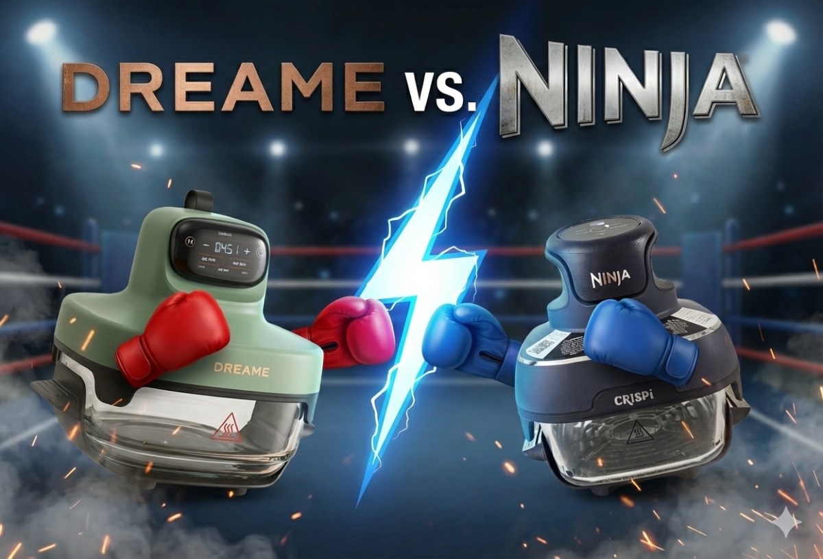 Lunchbox-Airfryer im Duell: Ninja vs. Dreame im Test