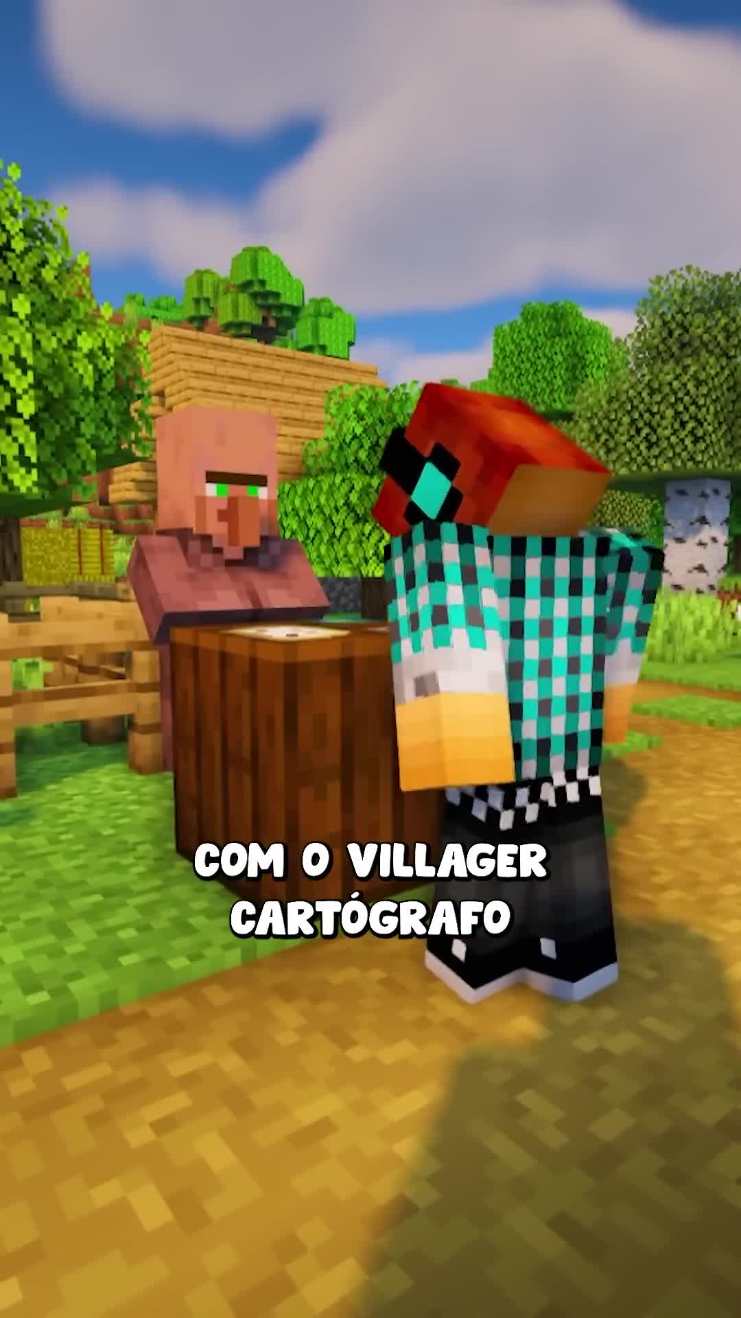 Profissões dos villagers no Minecraft!
