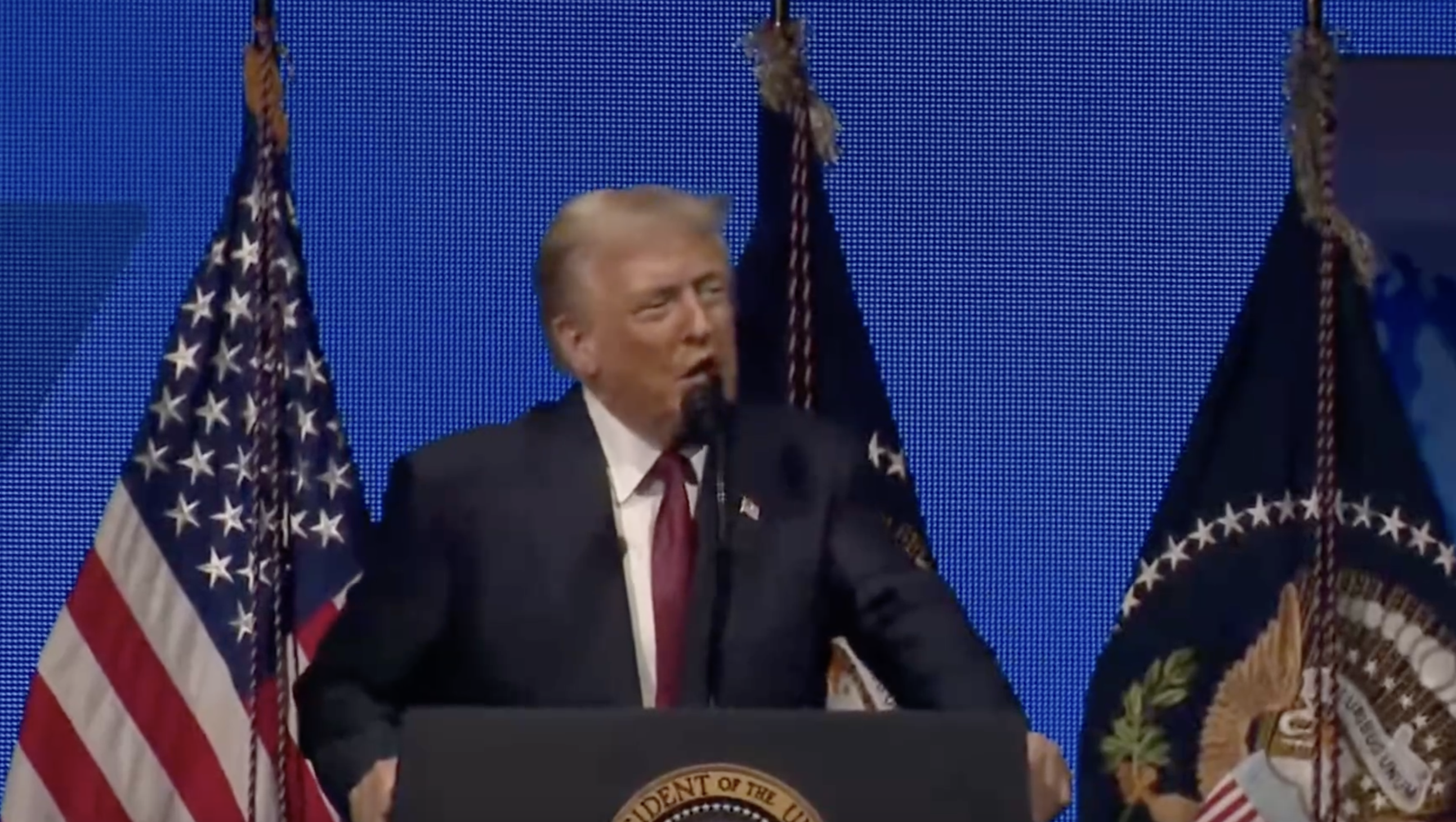 'This is really a transition period': Trump struggles to explain why ...