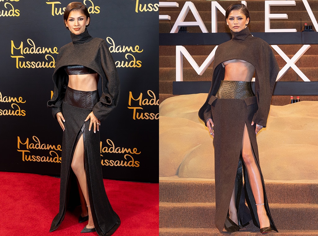 Why Zendaya's new wax figure is polarizing the internet