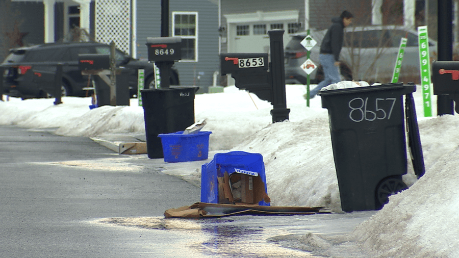Late trash and recycling pickup in North Syracuse causes frustration