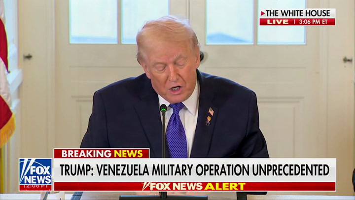 Trump, 79, wanders off to gaze at nonexistent building