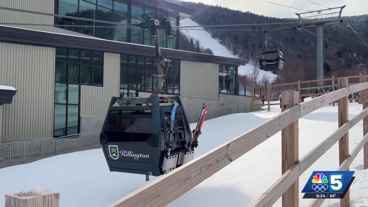 Killington skiers face lift delays as strong winds hit southern Vermont