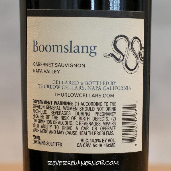Insider deal! Save XX% on 94-point Boomslang Napa Cabernet!
