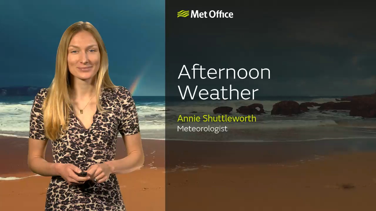 Met Office Friday afternoon weather forecast 05/12/2025