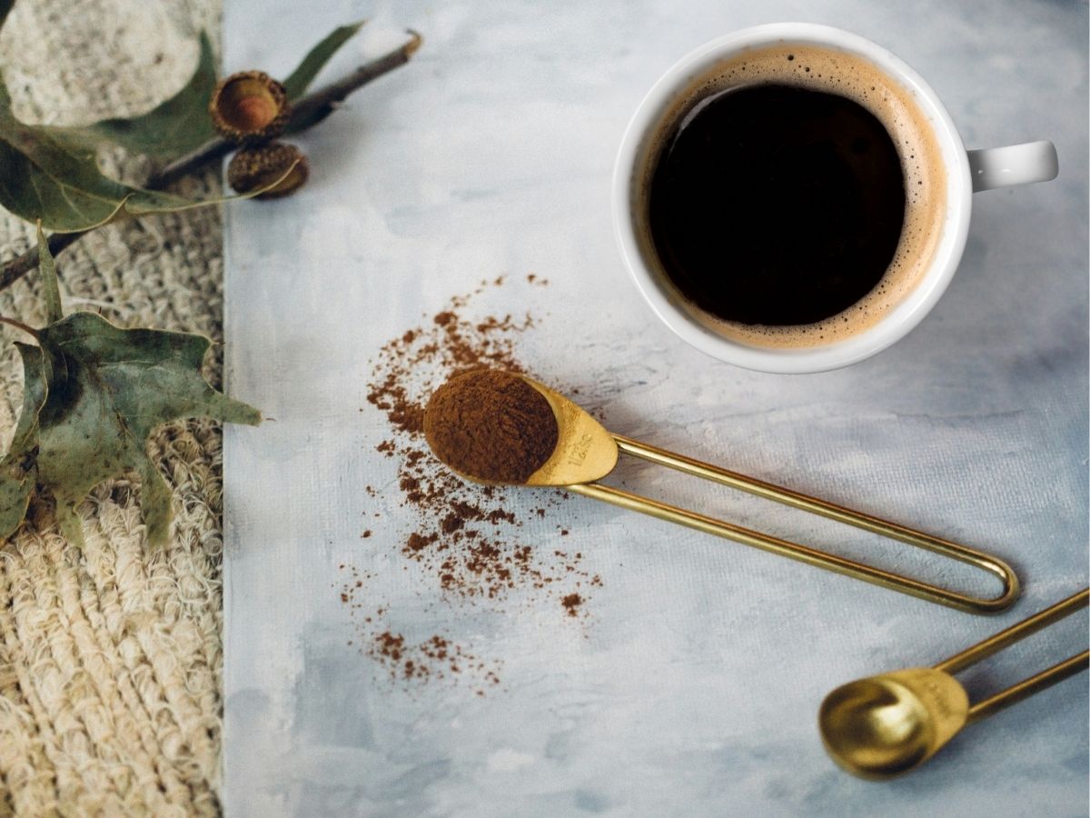 Cinnamon coffee for cozy January mornings