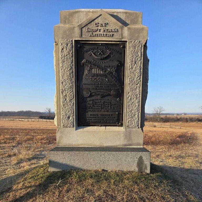 Several monuments at Gettysburg National Military Park defaced with oil ...