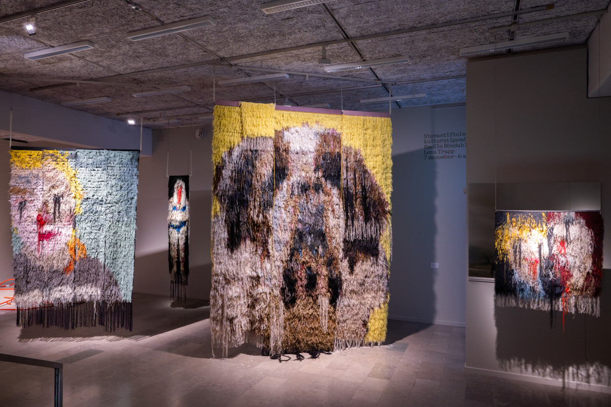 Abstract textile exhibit will open on Valentine's Day at the American ...