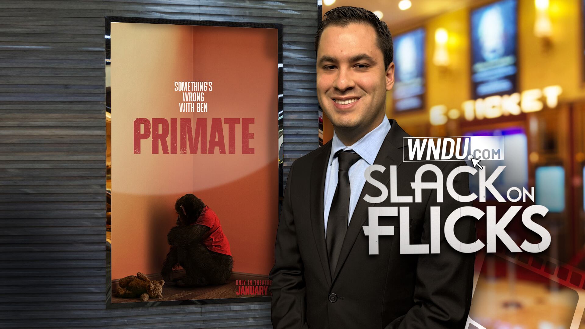 Slack on flicks: 'Primate'