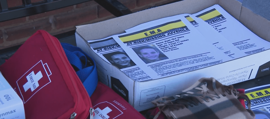 Community gathers in Chickasha as search continues for missing 12-year-old