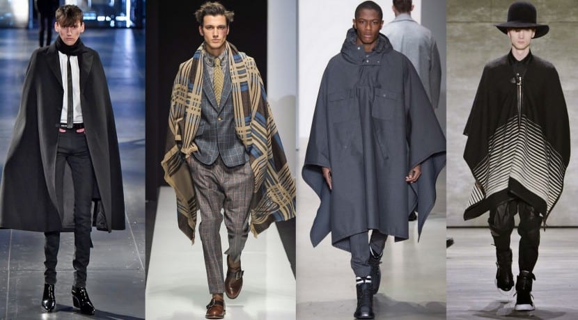 Capas y ponchos para hombre: así se llevan en otoño-invierno