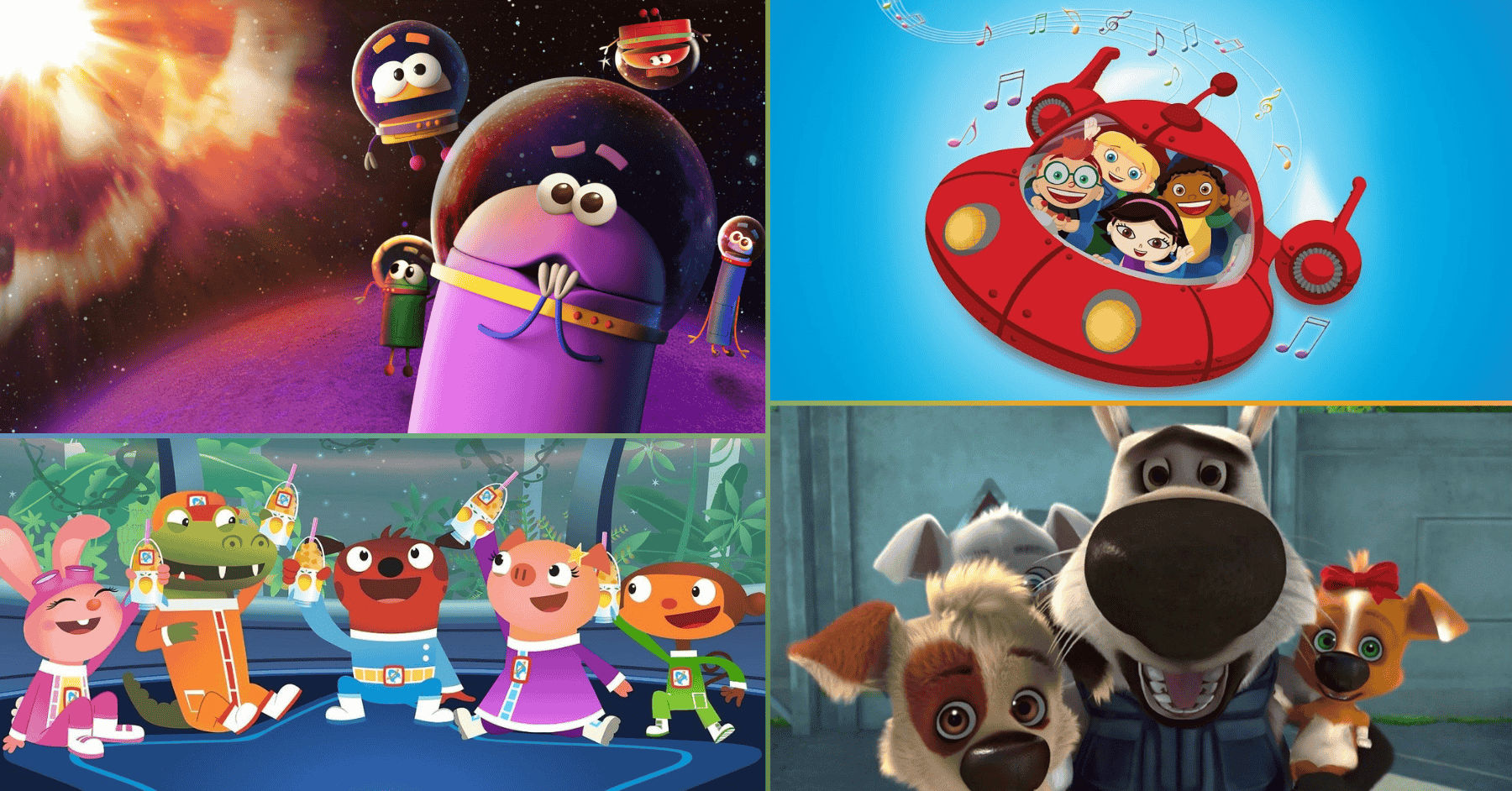 Cartoons about space that teach kids with real science