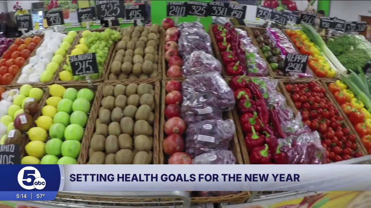 Setting health goals for the new year