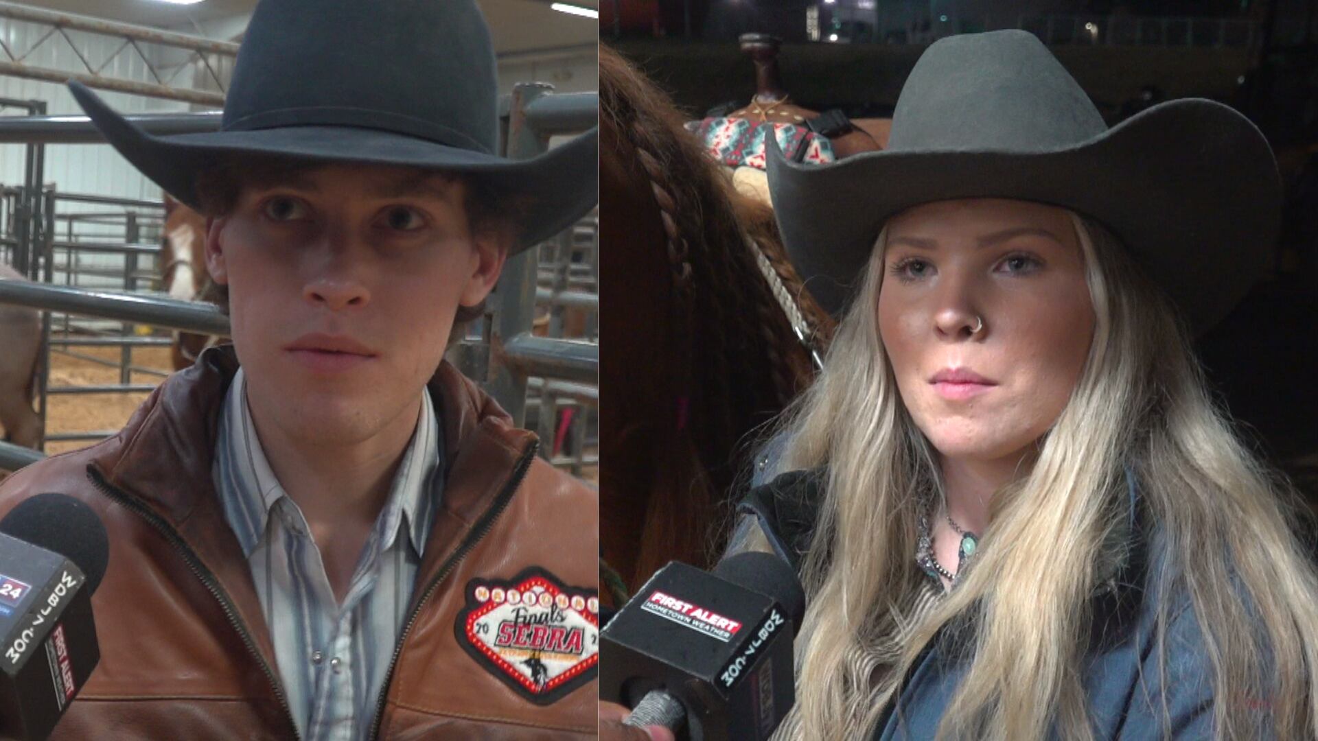 Athletes compete in the Salem Stampede Championship Rodeo