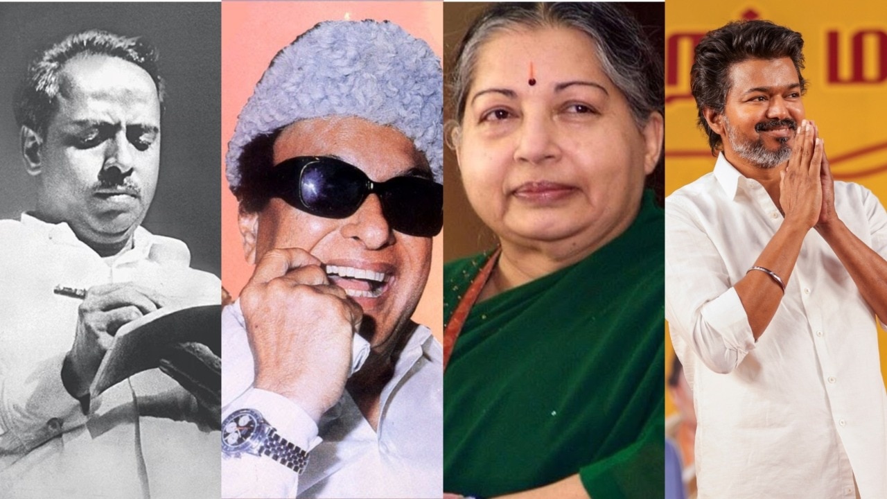 Annadurai, MGR, Jayalalithaa to Vijay: Tamil saga of film to politics ...