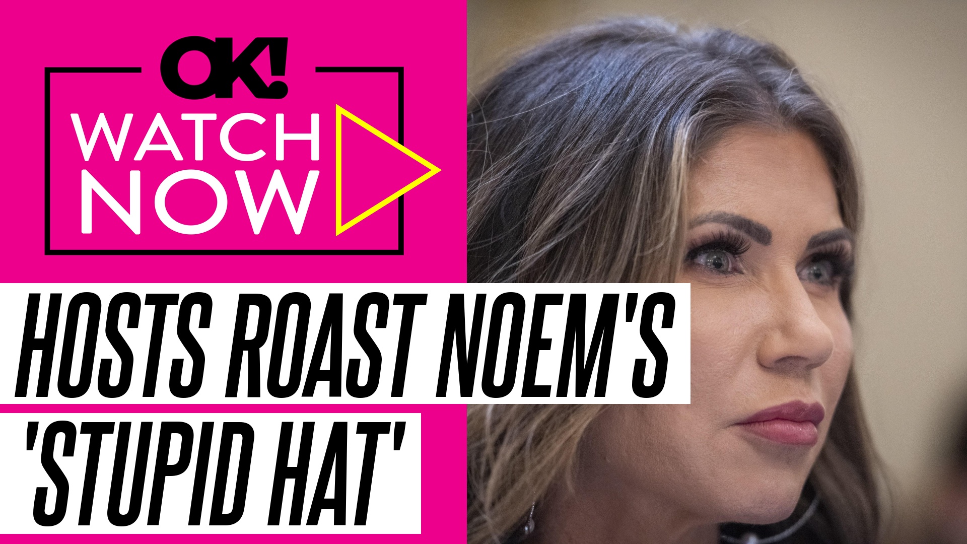 Late-night hosts mock Kristi Noem's 'stupid hat' she wore at press ...