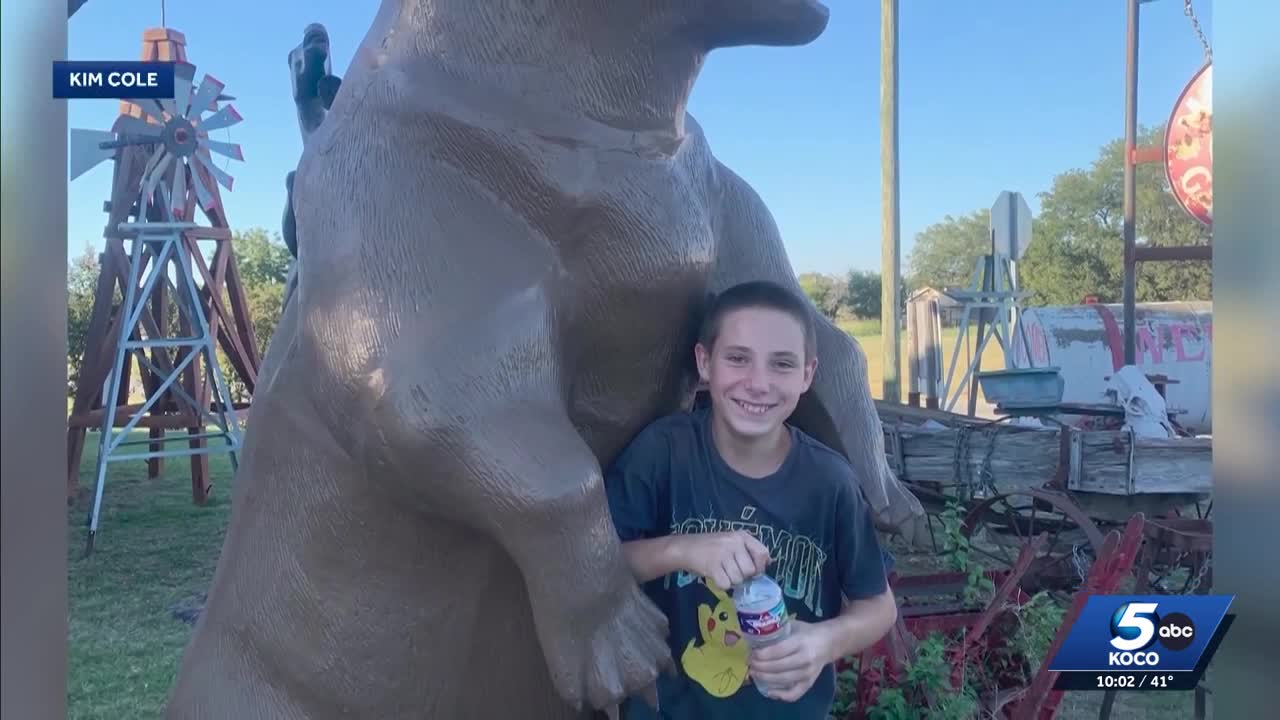 'He's got to be somewhere': Chickasha community holds vigil for missing ...