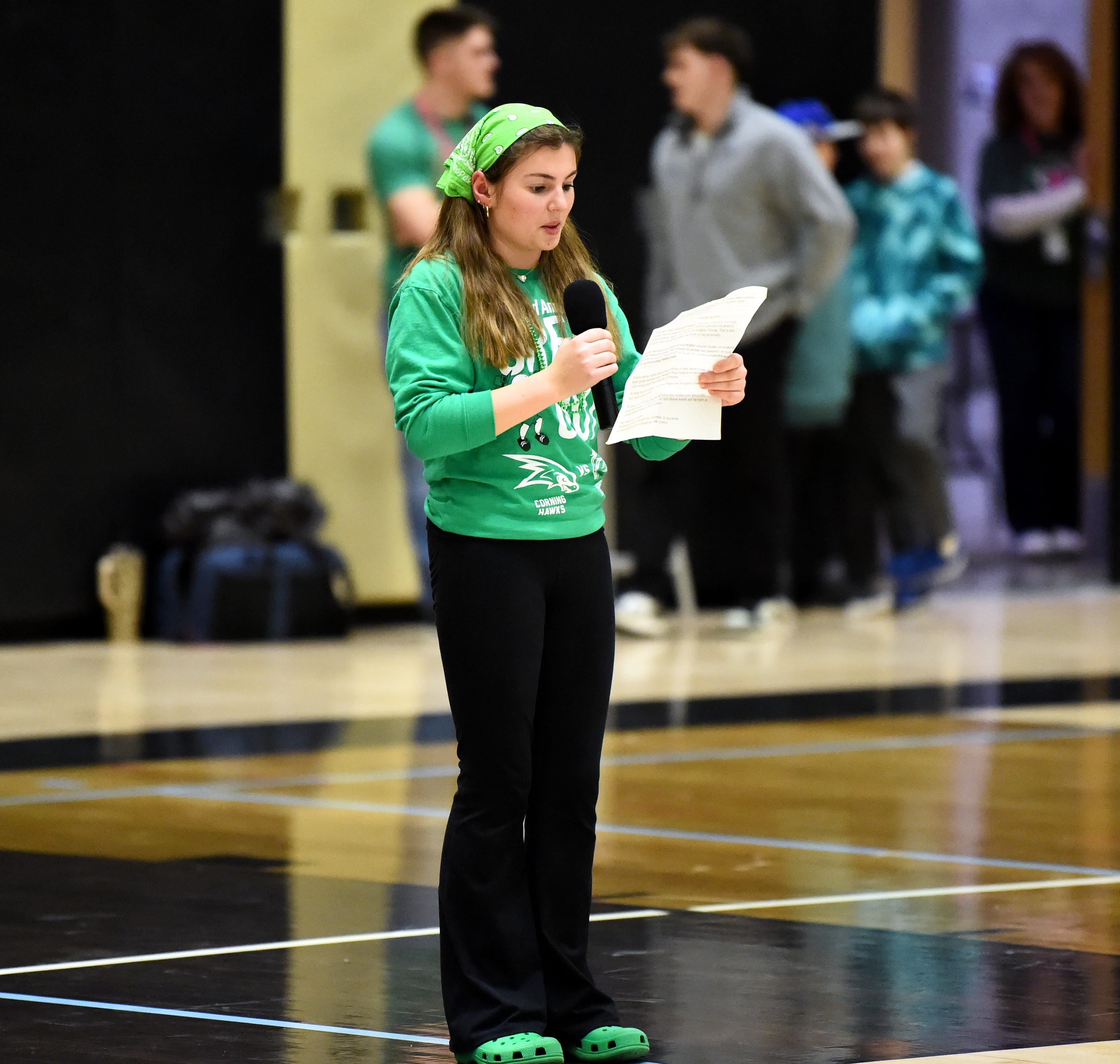 St. Baldrick's Foundation receives boost from Corning-Horseheads hoops