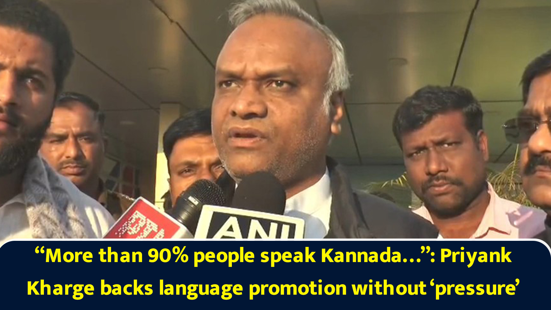 “More than 90% people speak Kannada…”: Priyank Kharge backs language ...