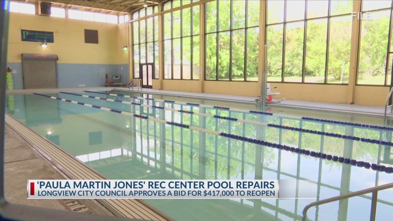 Paula Martin Jones public pool repairs approved in Longview