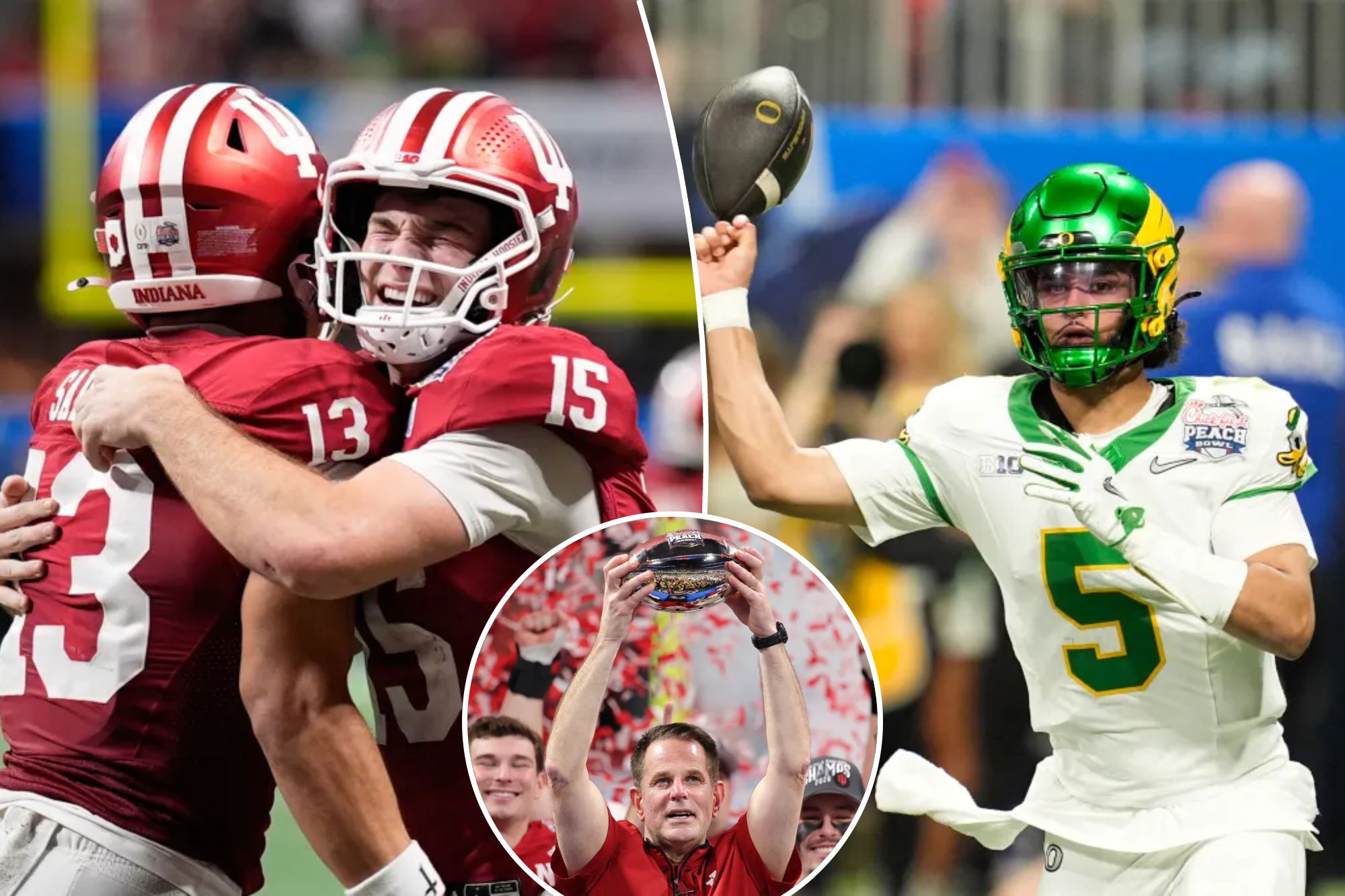 Indiana dominates Oregon in blowout to advance to CFP national ...