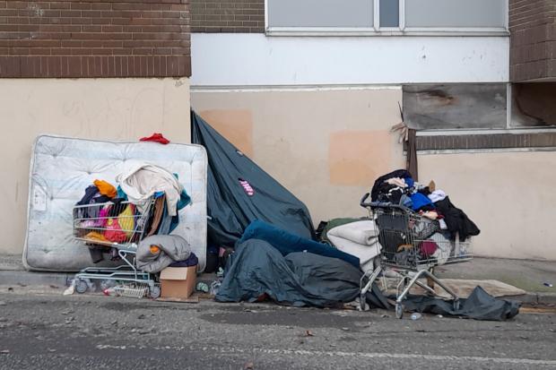 Homeless person 'fly-tipped on' after their belongings mistaken for ...