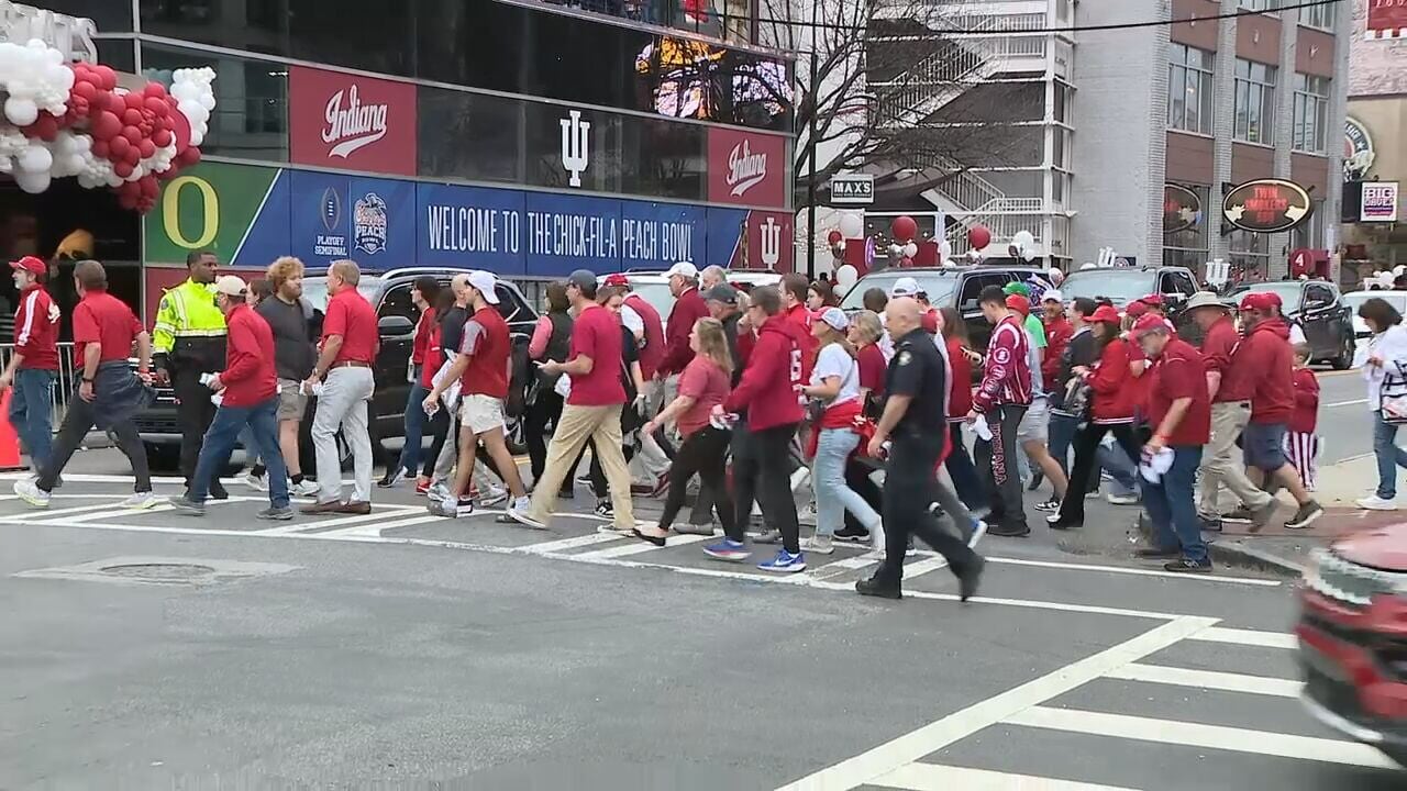 Tens of thousands of fans in Atlanta for the Peach Bowl means a big ...