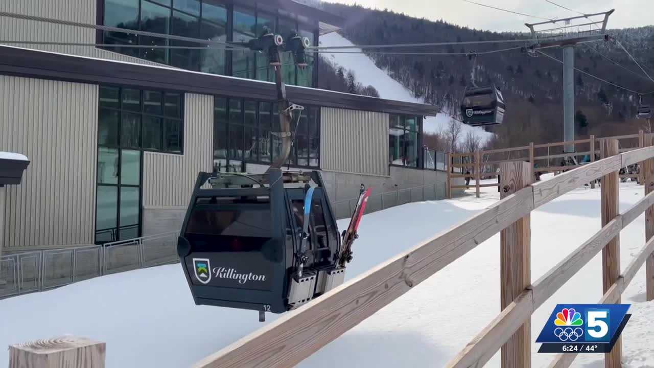 Killington skiers face lift delays as strong winds hit southern Vermont