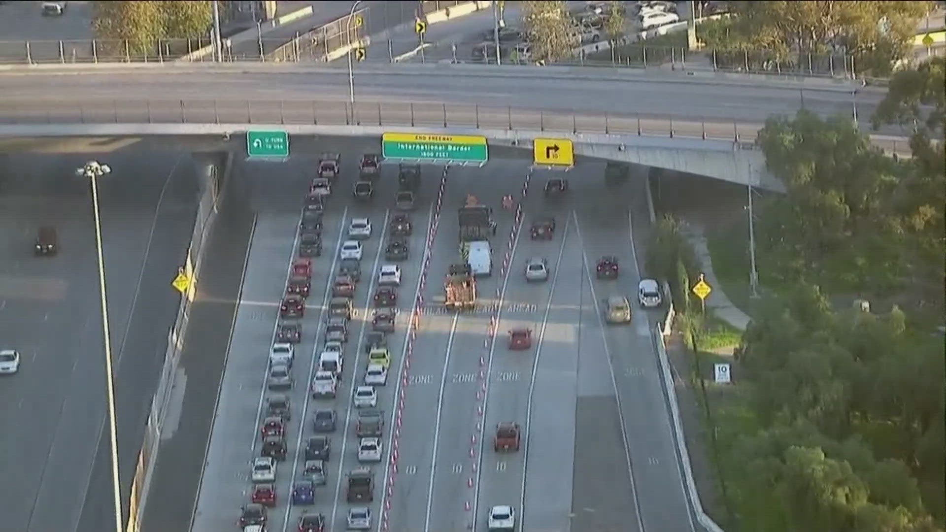 Expect delays at San Ysidro Port of Entry during construction project