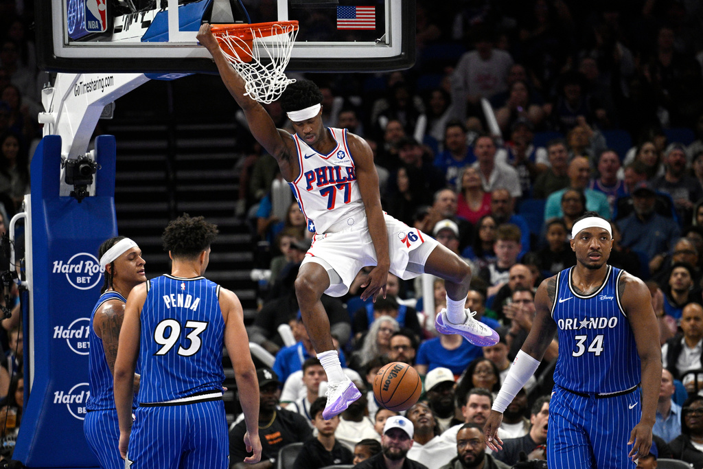 Maxey's 29 points lead 76ers to victory over Magic despite poor 3-point ...