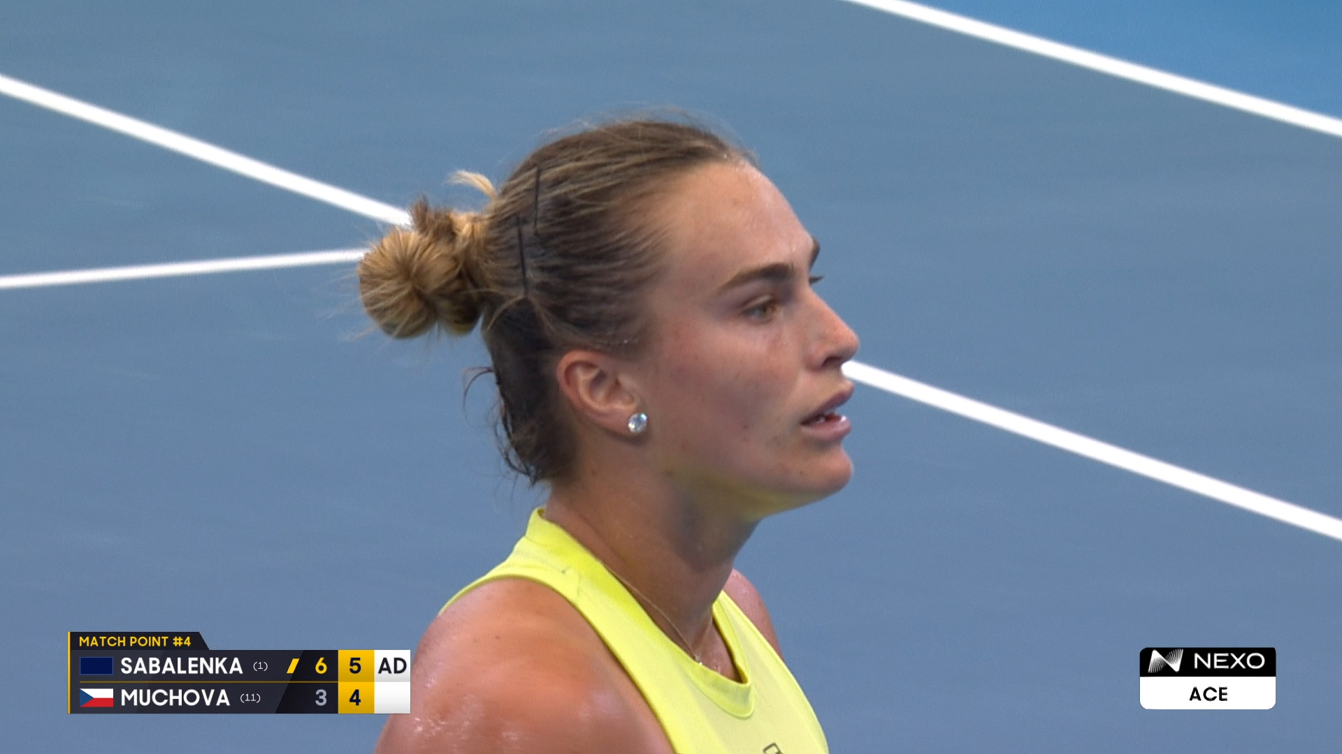 Sabalenka survives frustrating period to win