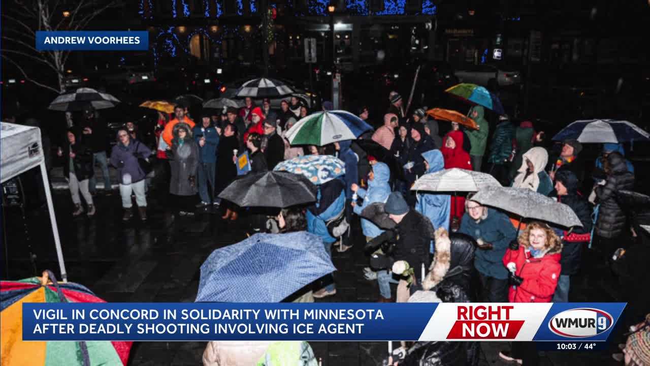 Vigil in Concord held in solidarity with Minnesota after deadly ...