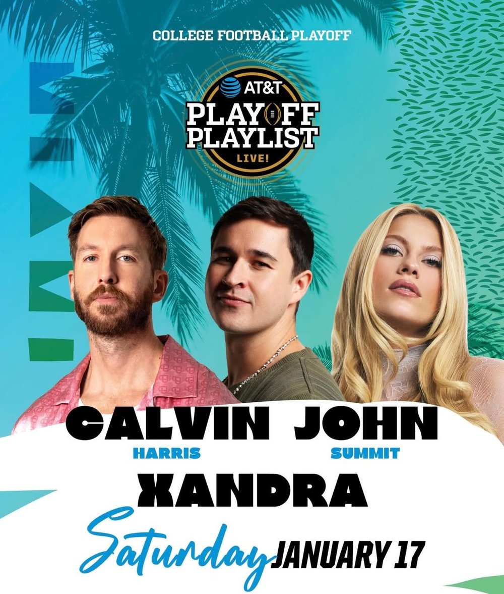 AT&T playoff playlist live, Miami