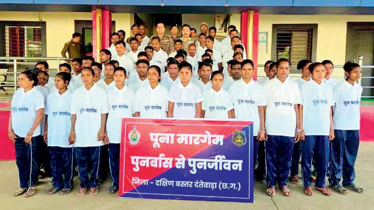 Chhattisgarh: 63 Maoists surrender under rehabilitation policy