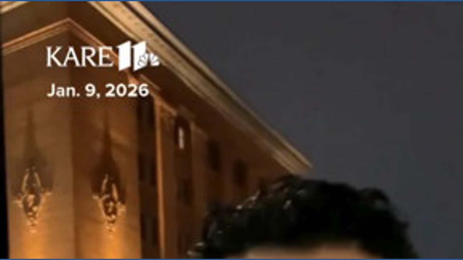 Protestors are making noise outside a hotel in Minneapolis where they ...