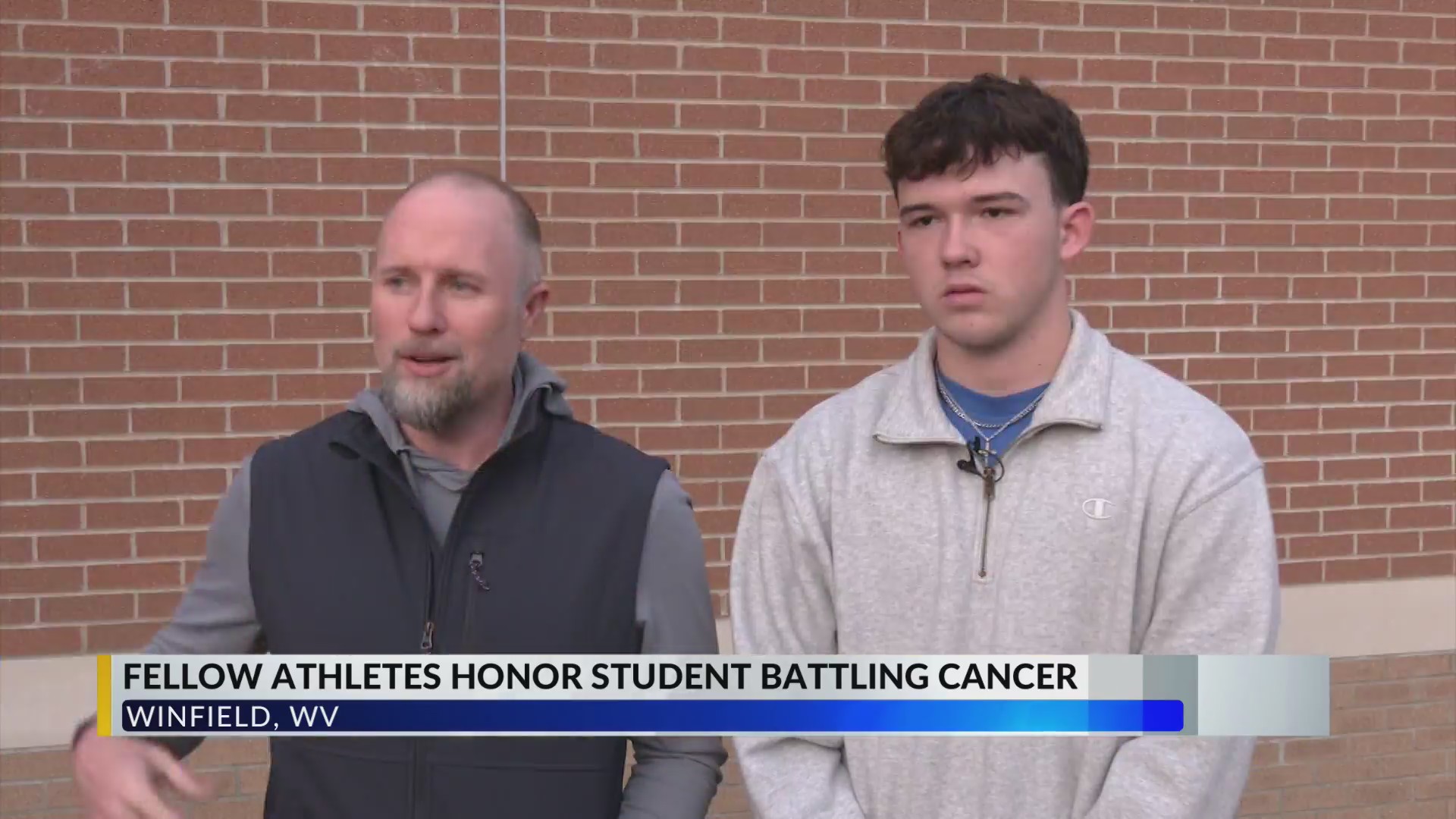 Winfield boys basketball supports teammate diagnosed with cancer during ...
