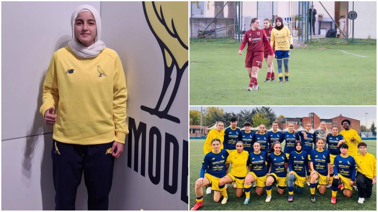 Doaa scende in campo con il velo: gioca nel Modena e insegue il suo sogno