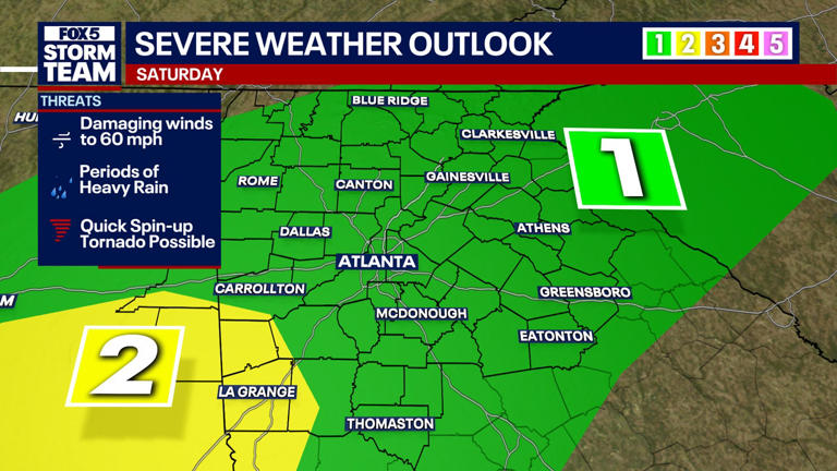 Live: Rain causing power outages, other issues across North Georgia