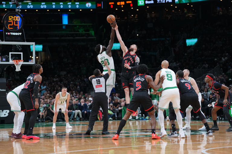Boston Celtics get hot in the second half, beat Toronto Raptors 125-117 ...