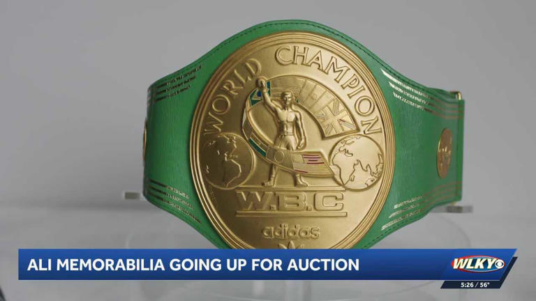 2 pieces of Muhammad Ali memorabilia going up for auction