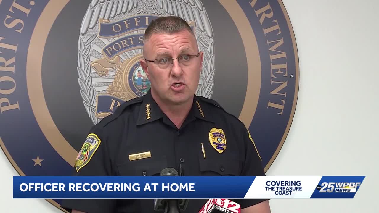 Port St. Lucie police officer determined to return after surviving ambush