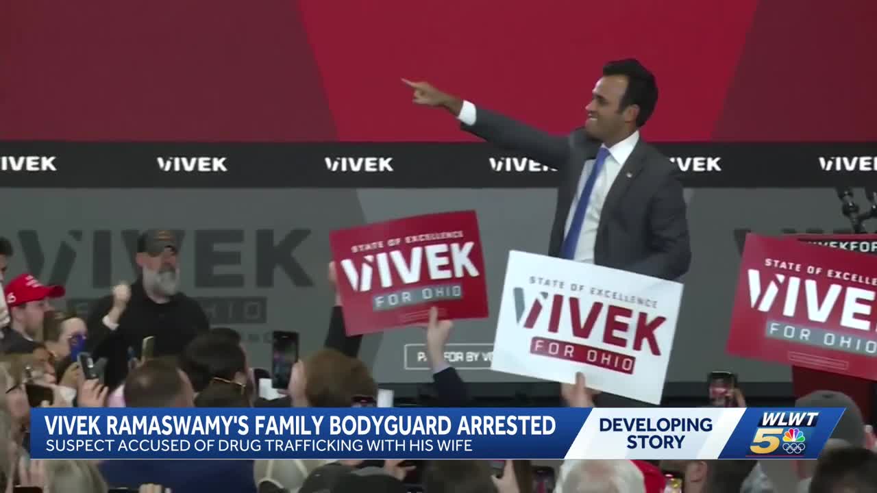 Vivek Ramaswamy’s family bodyguard arrested on drug trafficking charges