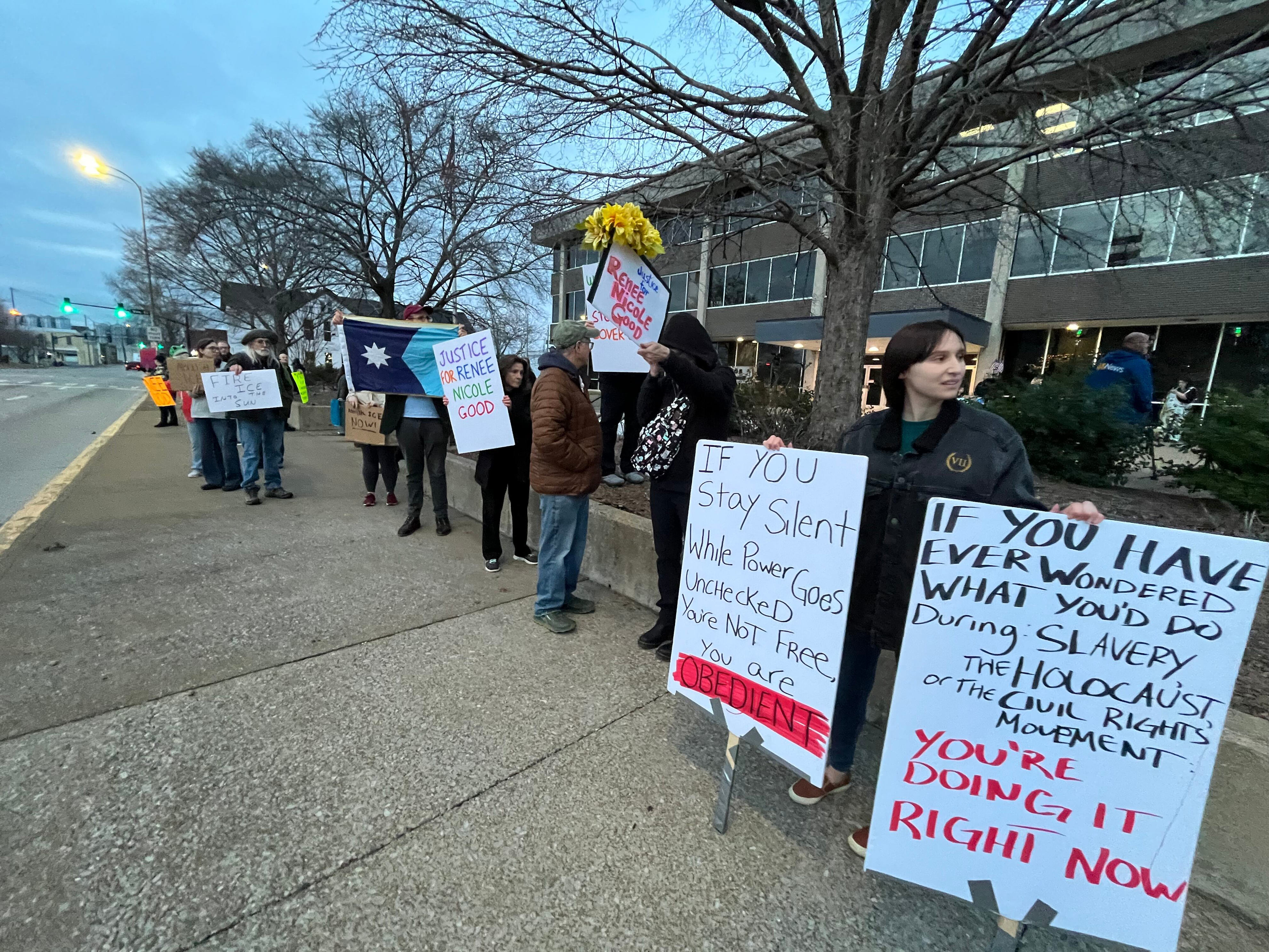 Protestors demand ‘Justice for Renee’ in Evansville protest