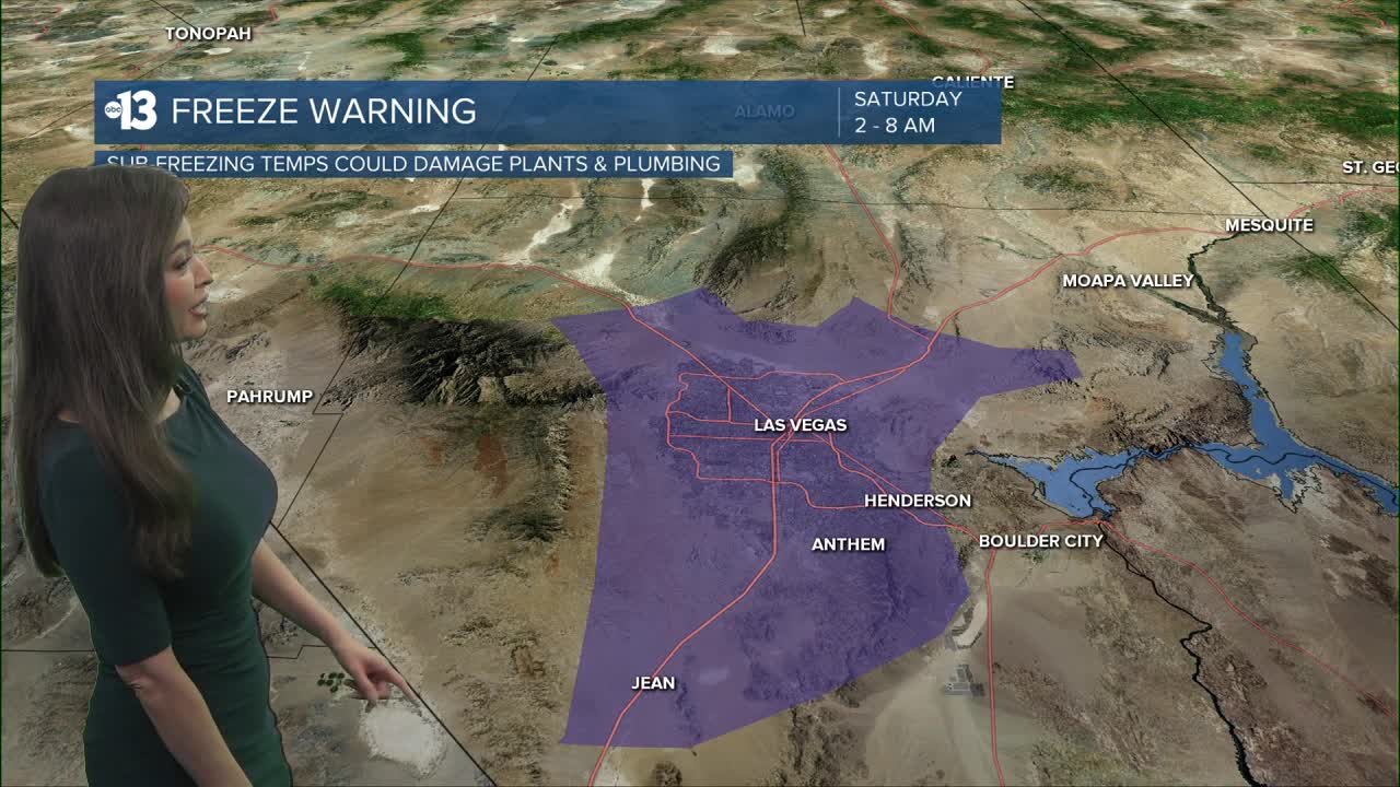 Freeze warning tonight