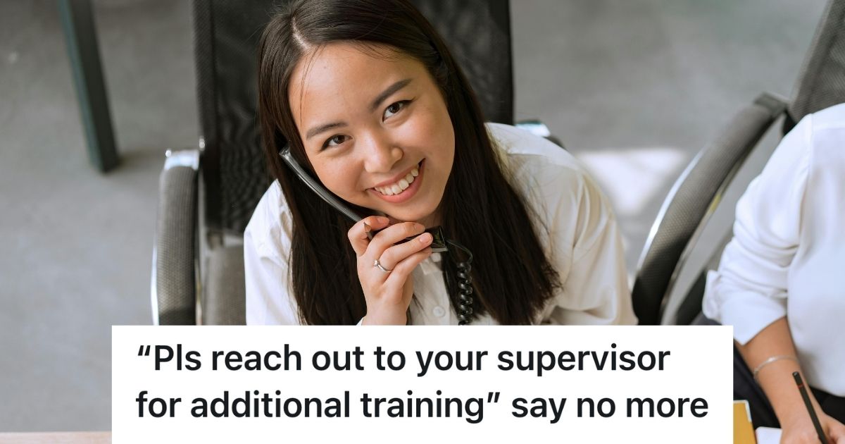 Employee gets a condescending response after she sends a change info ...