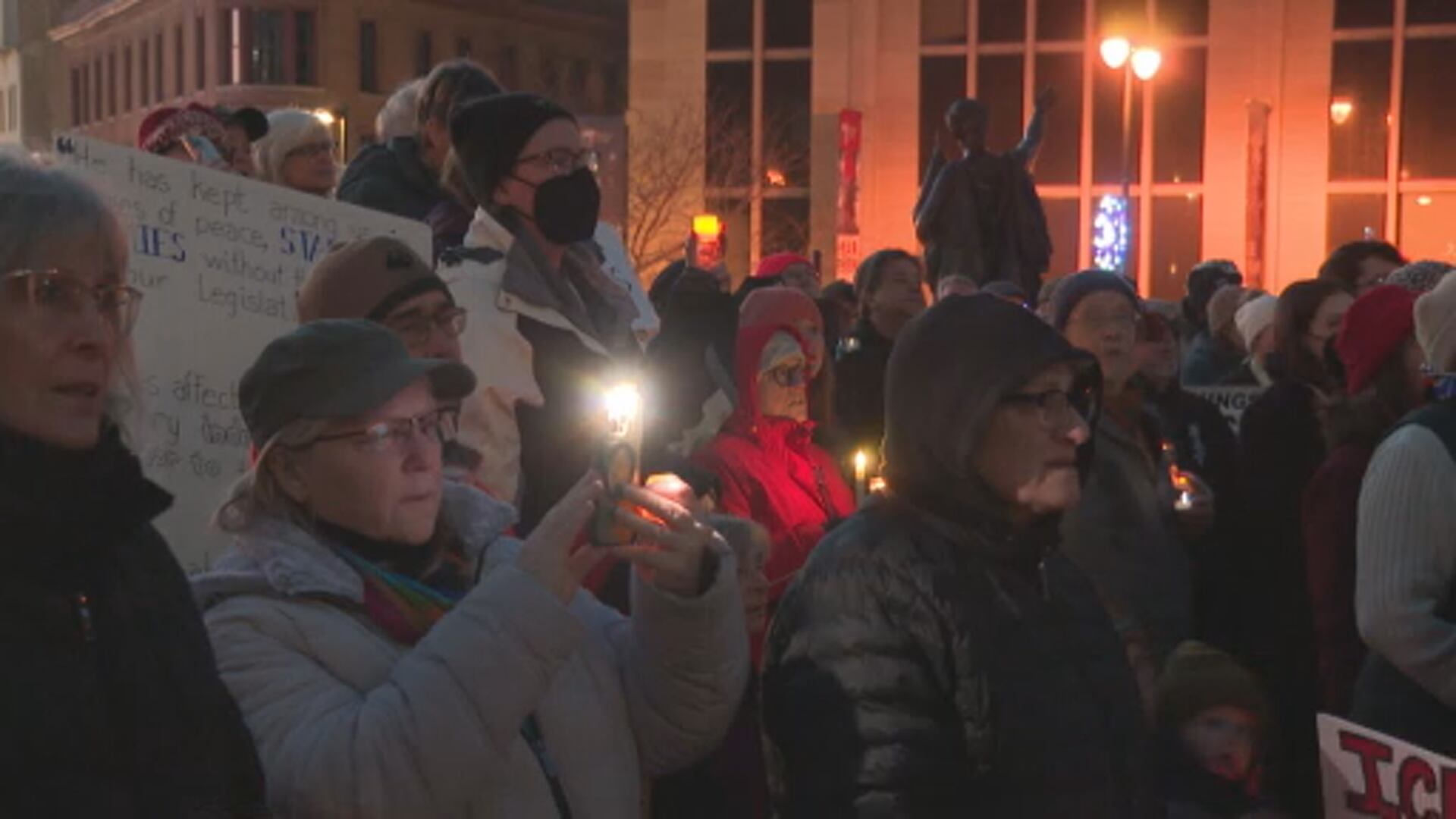 Vigil for Minnesota woman shot by ICE officer draws accountability ...