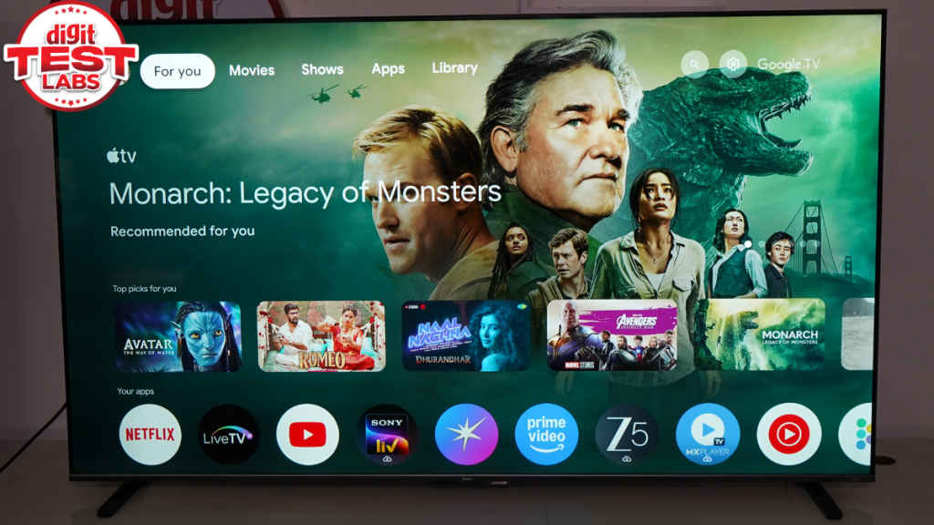 Haier M92 QD-Mini LED TV review: Promising features, mixed execution