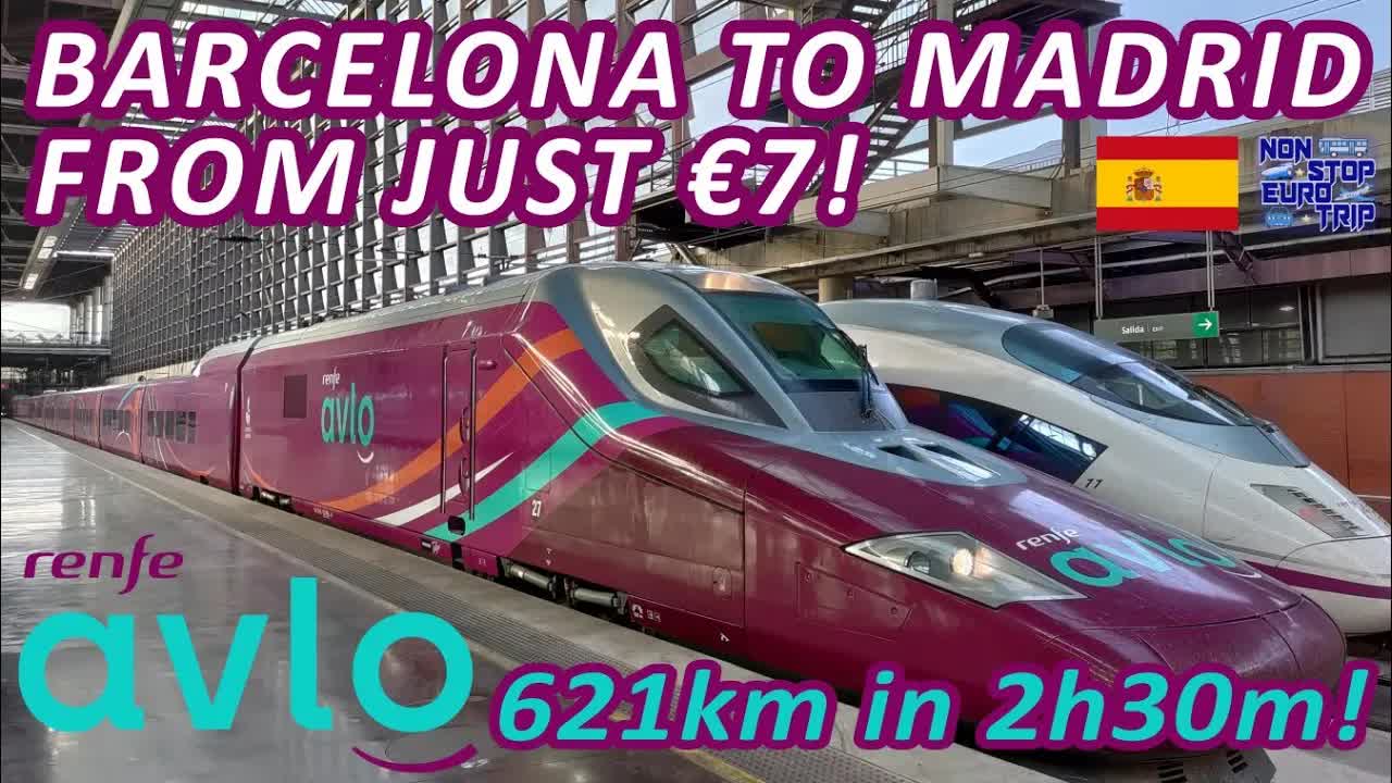 Renfe Avlo review: Barcelona to Madrid at 300kmh from just €7 / Spanish ...