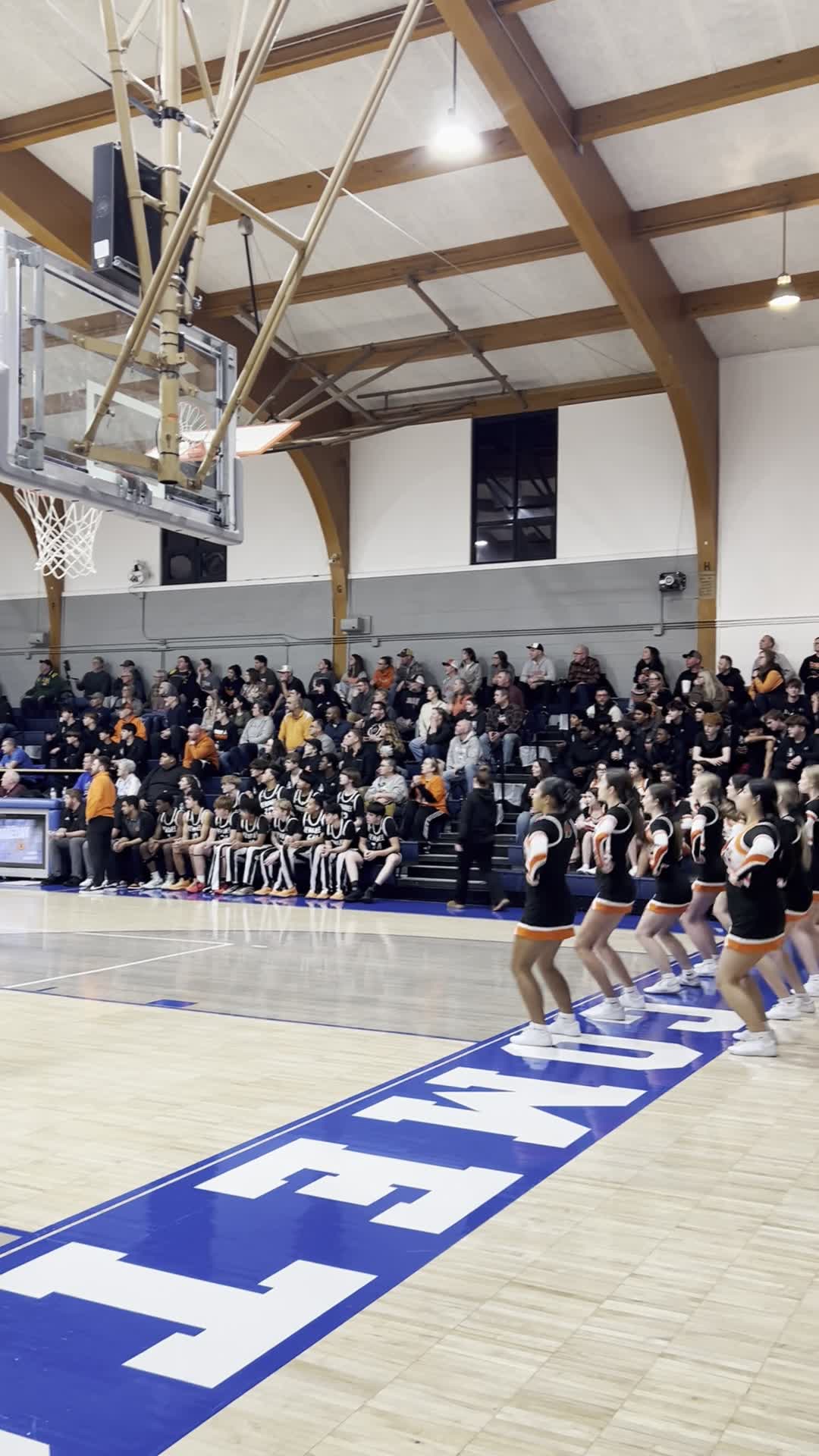 Packed gym at Sterling Newman